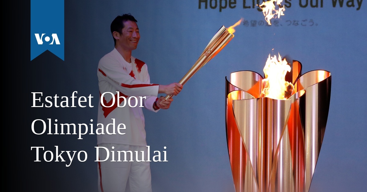 Estafet Obor Olimpiade Tokyo Dimulai