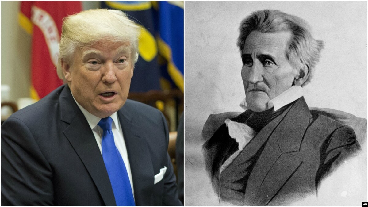 Trump Being Compared to Former President Andrew Jackson