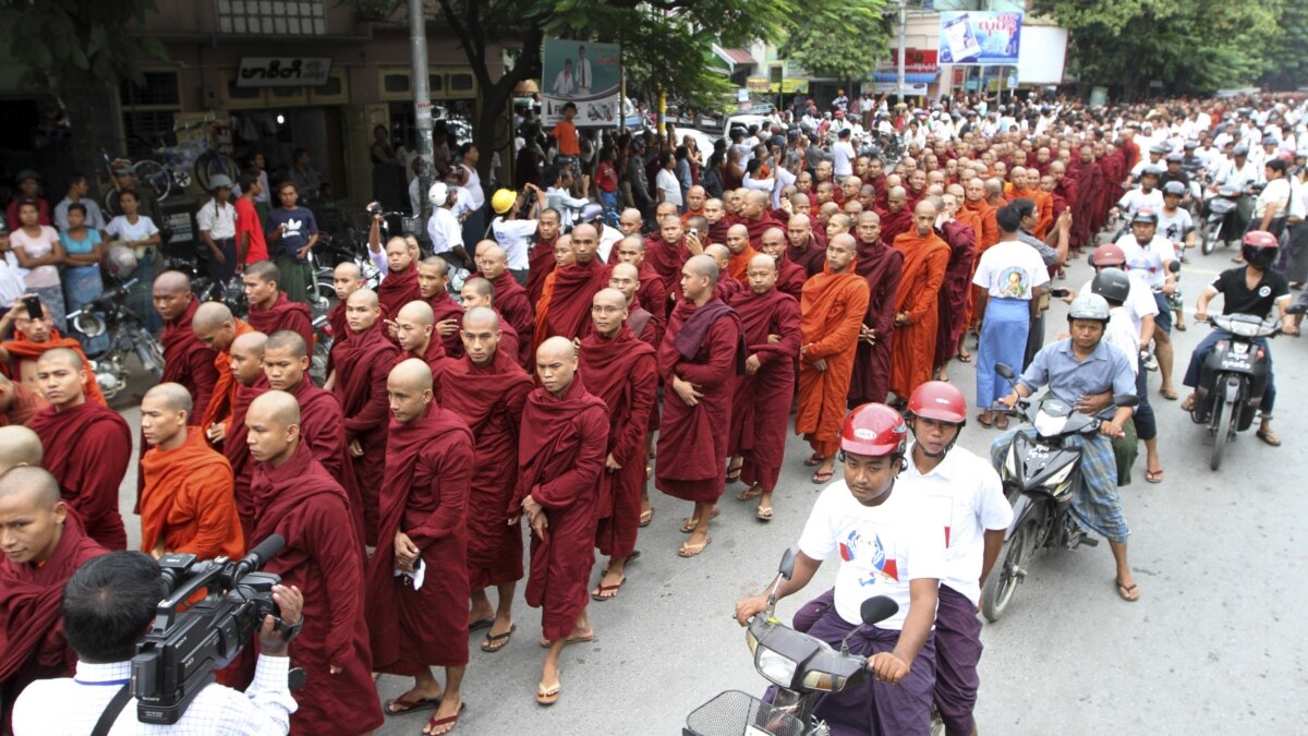 Burma Monk Protests of Rohingya Denounced by Rights Groups