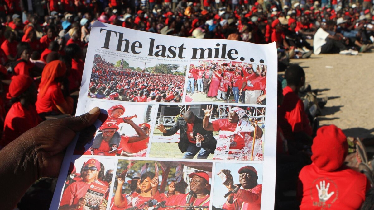 Zimbabwe Riot Police Deploy on Eve of Tight Election
