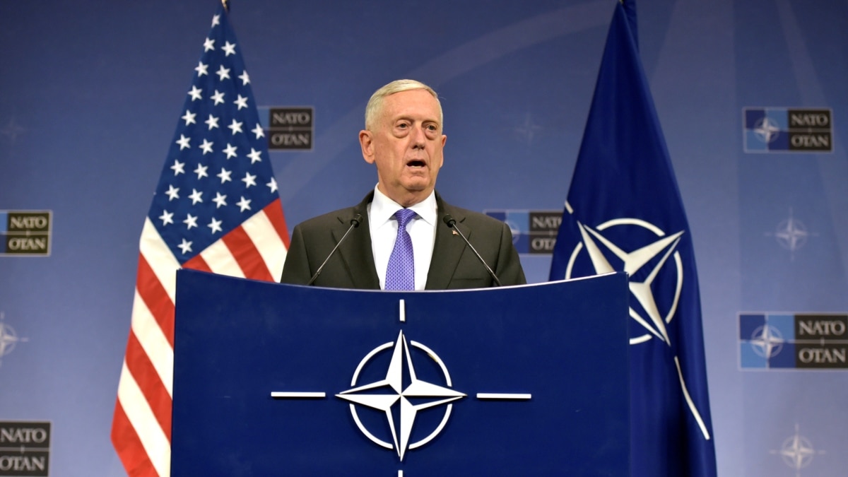 US Defense Chief Jim Mattis's Resignation Letter