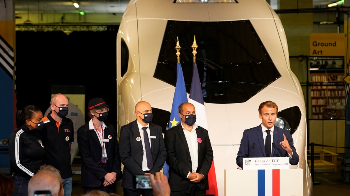 French President Unveils New High-Speed Train
