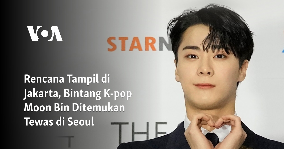 Rencana Tampil di Jakarta, Bintang K-pop Moon Bin Ditemukan Tewas di Seoul