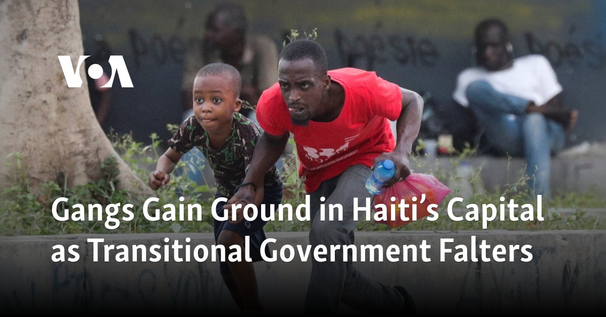 Gangs Gain Ground in Haiti's Capital as Transitional Government Falters