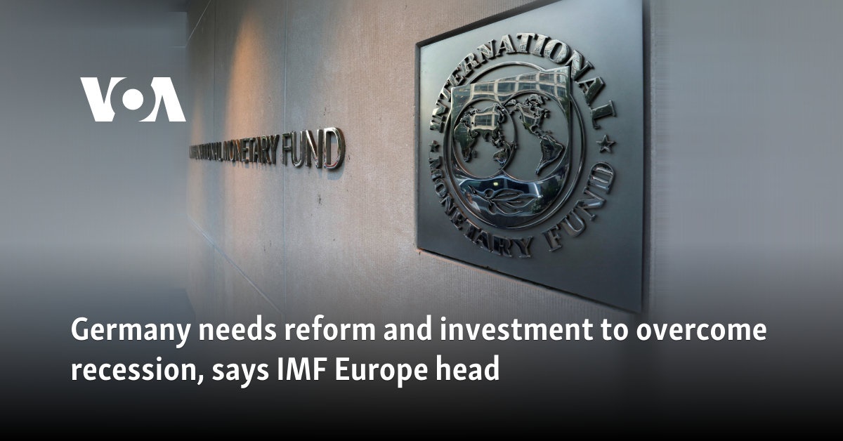 Germany needs reform and investment to overcome recession, says IMF ...