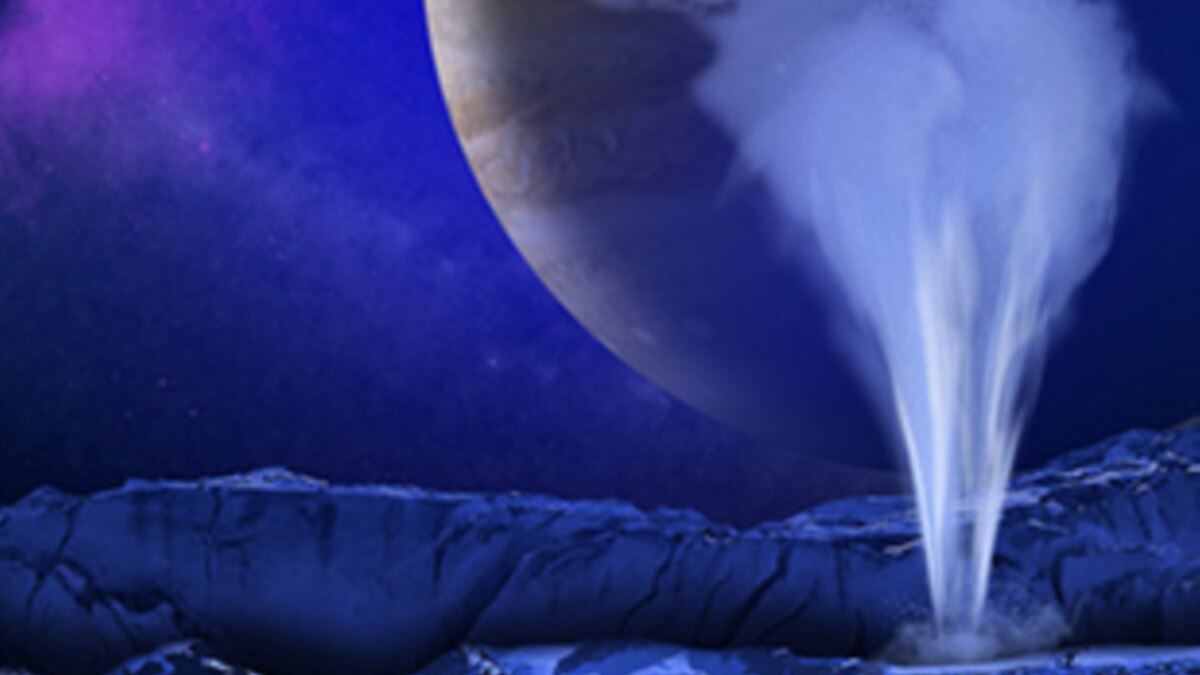 Evidence of Water Plumes Spotted on Europa
