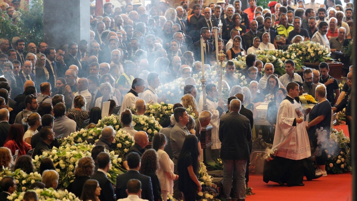 Italy Holds National Day of Mourning for Bridge Collapse Victims