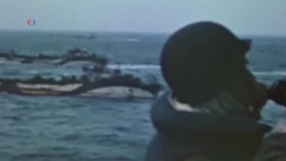 Color Footage Offers Rare Insight into D-Day Invasion