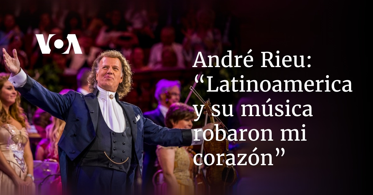 André Rieu, el Rey del Vals: “Latinoamérica y su música robaron mi corazón”