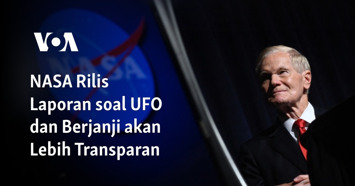 NASA Rilis Laporan soal UFO dan Berjanji akan Lebih Transparan