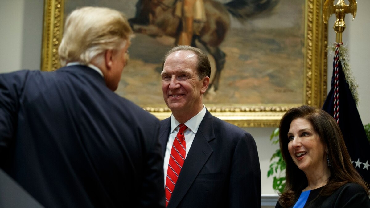 US Treasury Official Nominated to Lead World Bank