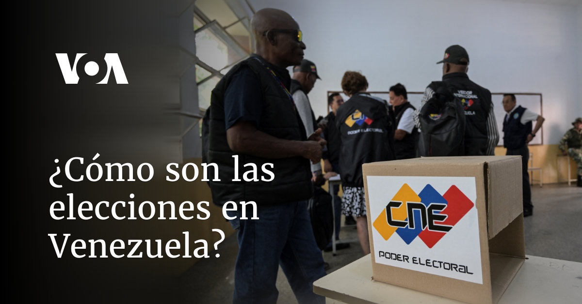 ¿Cómo son las elecciones en Venezuela?