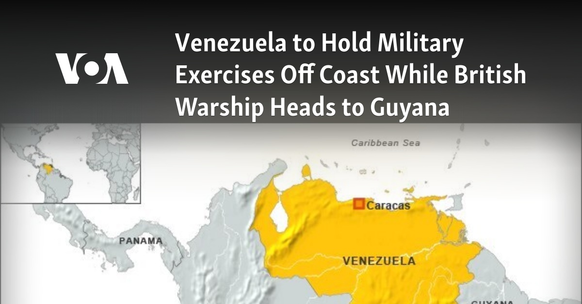 Venezuela to Hold Military Exercises Off Coast While British Warship ...