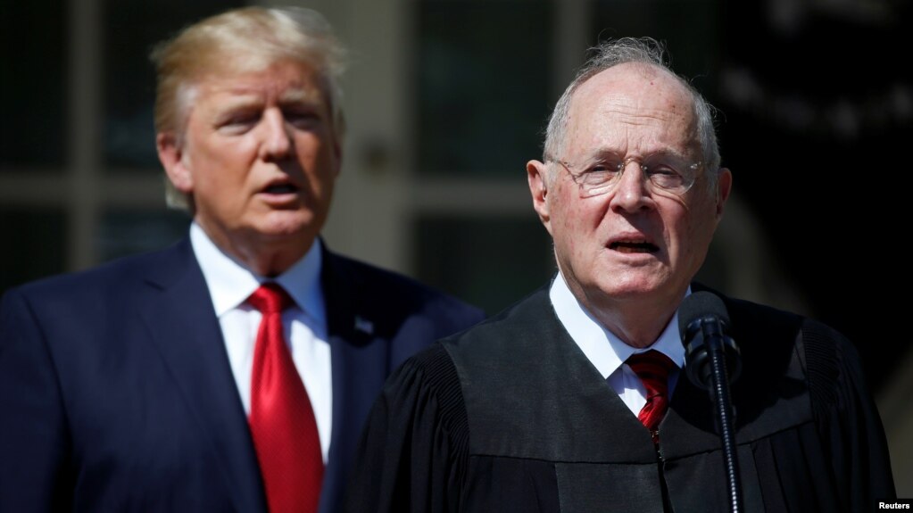 ¿A quién elegirá Trump para reemplazar al juez Kennedy en la Corte ...