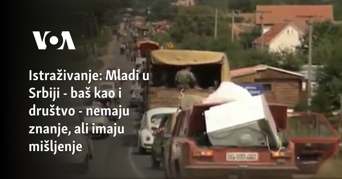 Istraživanje: Mladi u Srbiji - baš kao i društvo - nemaju znanje, ali imaju mišljenje