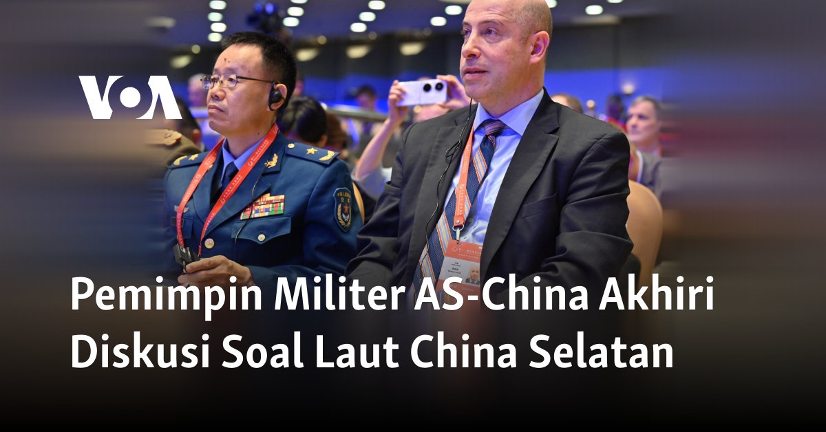 Pemimpin Militer AS-China Akhiri Diskusi Soal Laut China Selatan