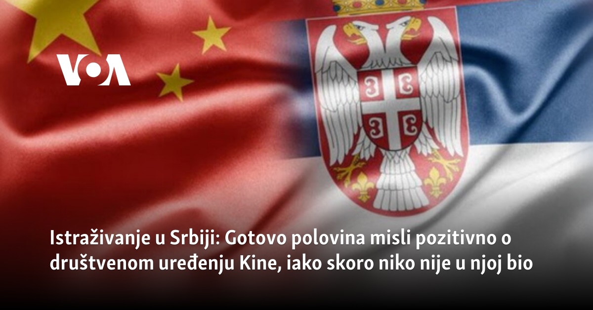 Istraživanje: Gotovo polovina u Srbiji misli pozitivno o društvenom ...