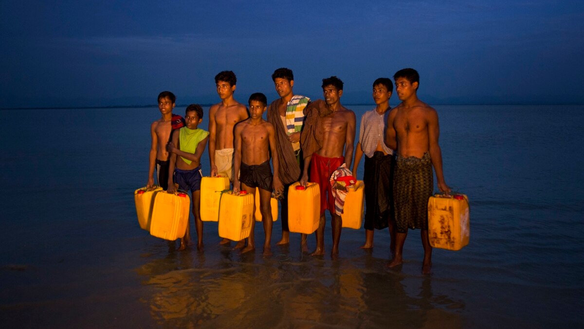 Myanmar Boy Can’t Swim, Floats on Oil Drum to Bangladesh