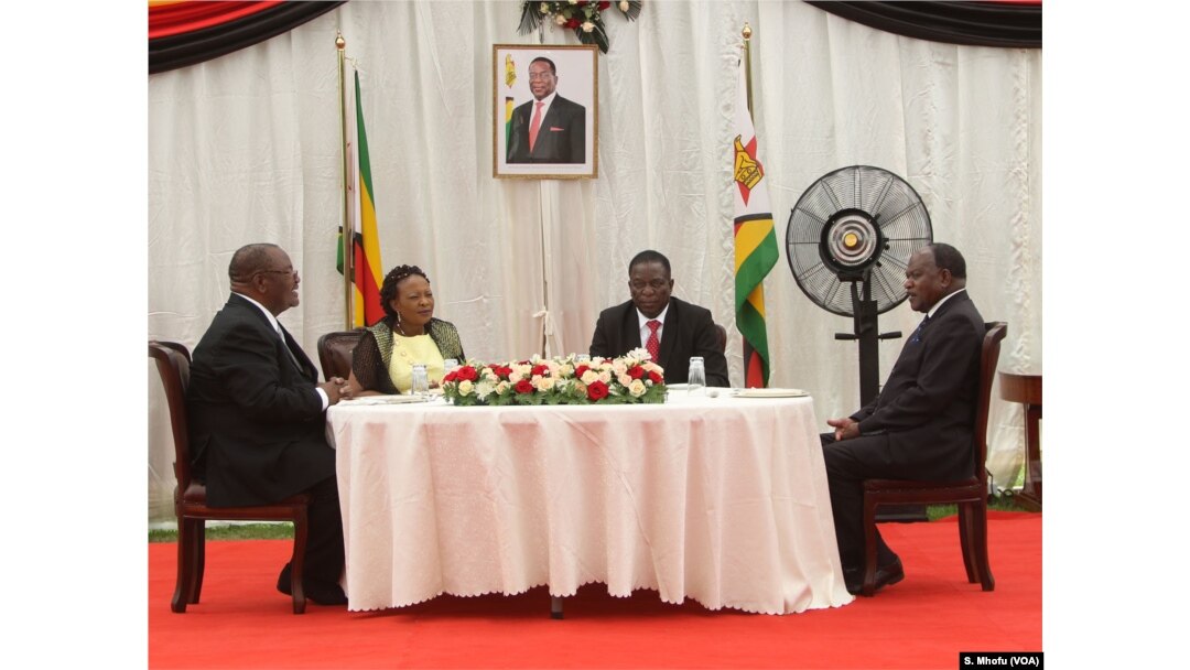 Zimbabwe S New President Mnanwa Swears In Cabinet