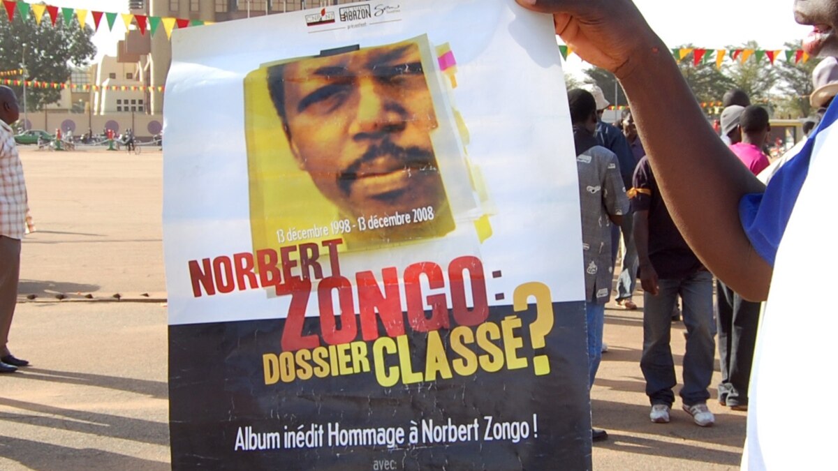 Burkina : le fils de Norbert Zongo exige la lumière sur la mort de son père