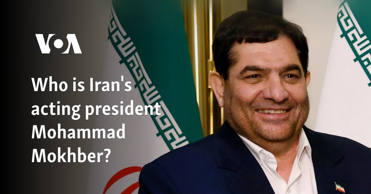 Who is Iran's acting president Mohammad Mokhber?