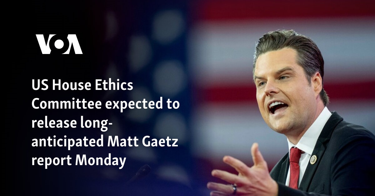 House Ethics Committee Releases Gaetz Report | VT News
