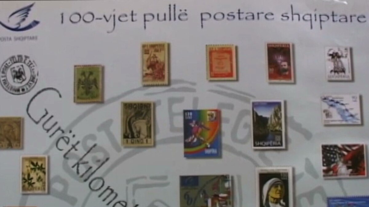 100 vjetori i pullës së parë postare shqiptare