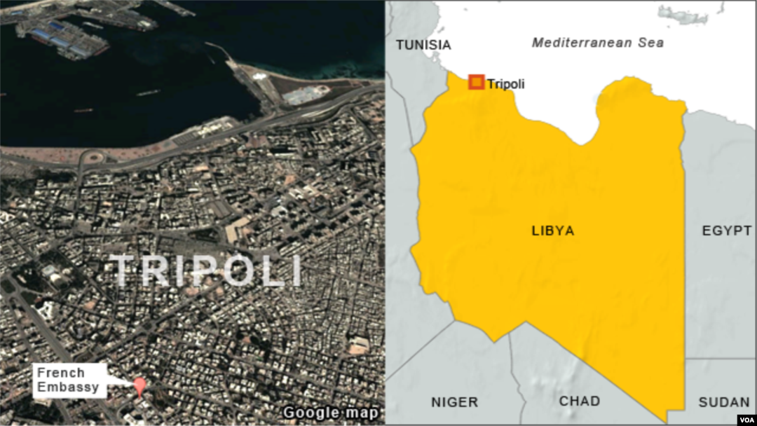Map Of Us Embassy In Benghazi Libya
