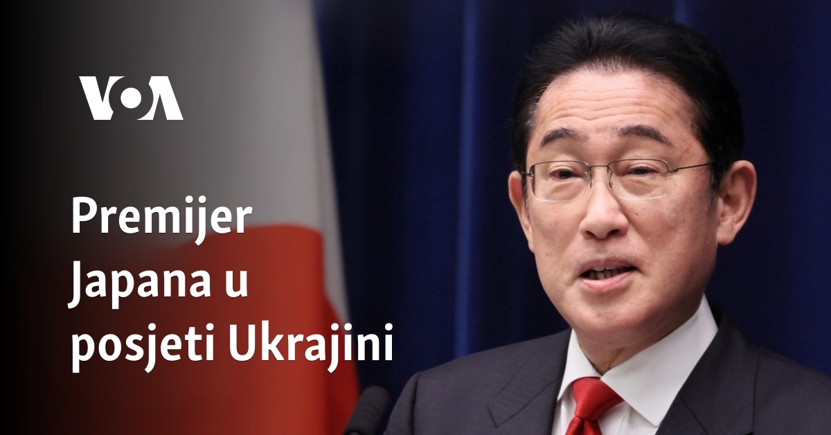 Premijer Japana u posjeti Ukrajini