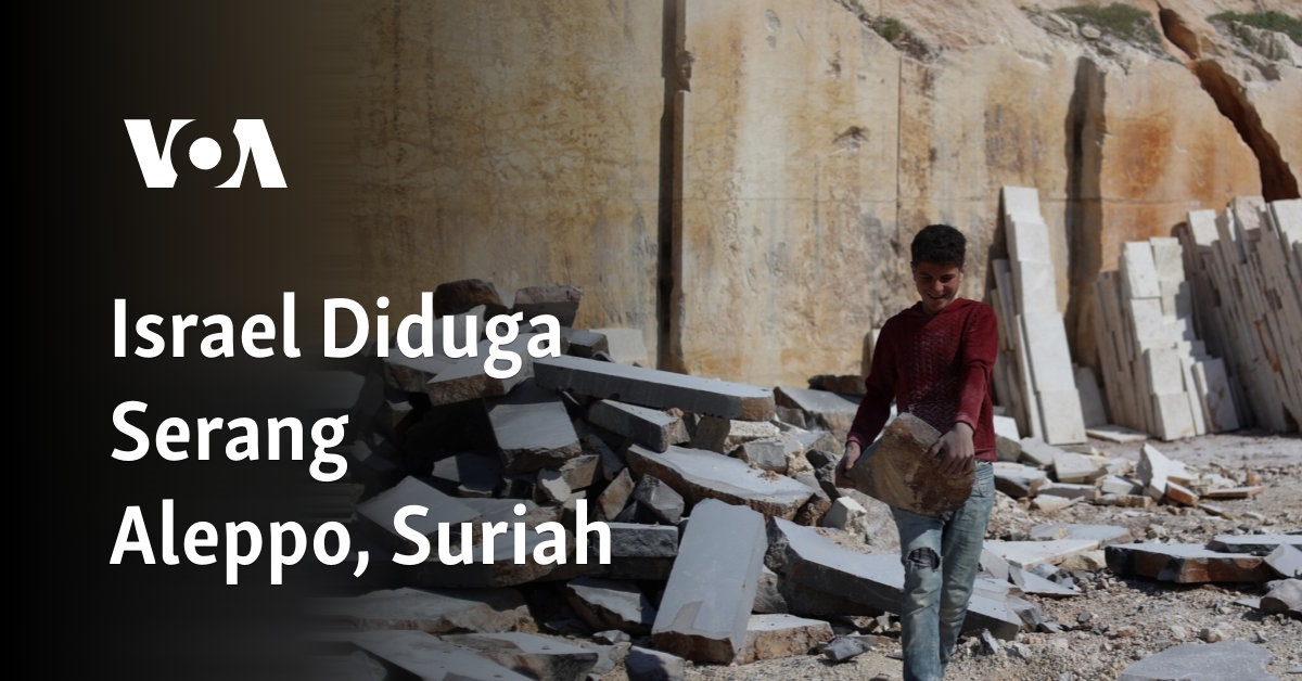 Israel Diduga Serang Aleppo, Suriah