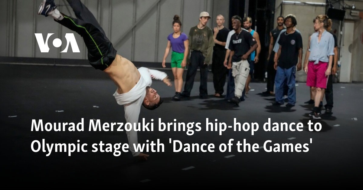 Mourad Merzouki brings hip-hop dance to Olympic stage with 'Dance of ...