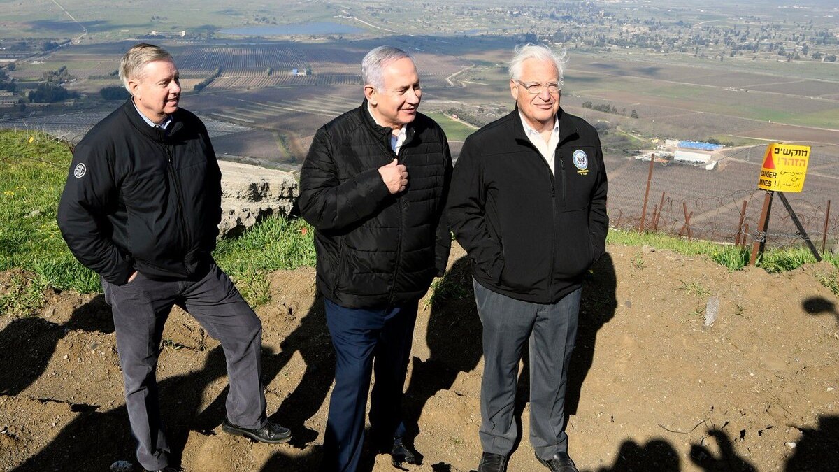 Senator AS: Dataran Tinggi Golan Bagian dari Negara Israel