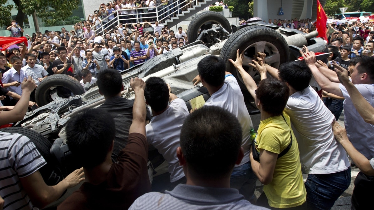 Anti-Japan Protests Held Across China