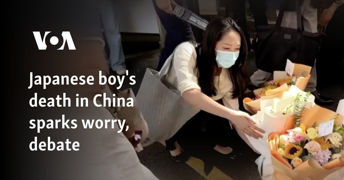 Japanese boy's death in China sparks worry, debate