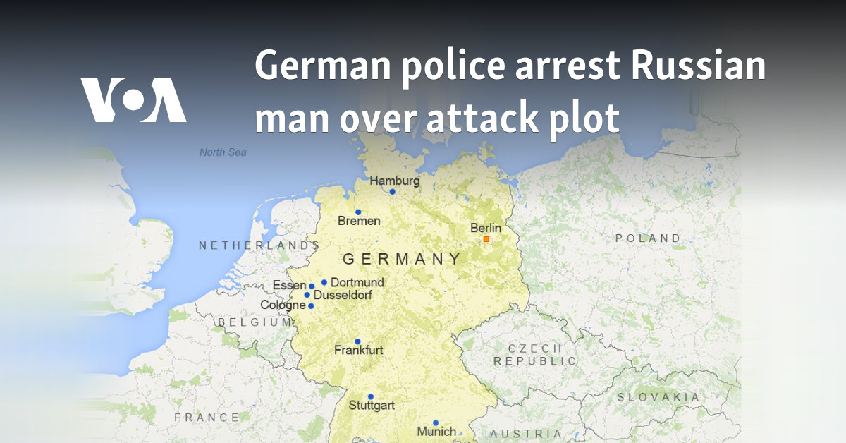 German police arrest Russian man over attack plot German police arrest Russian man over attack plot