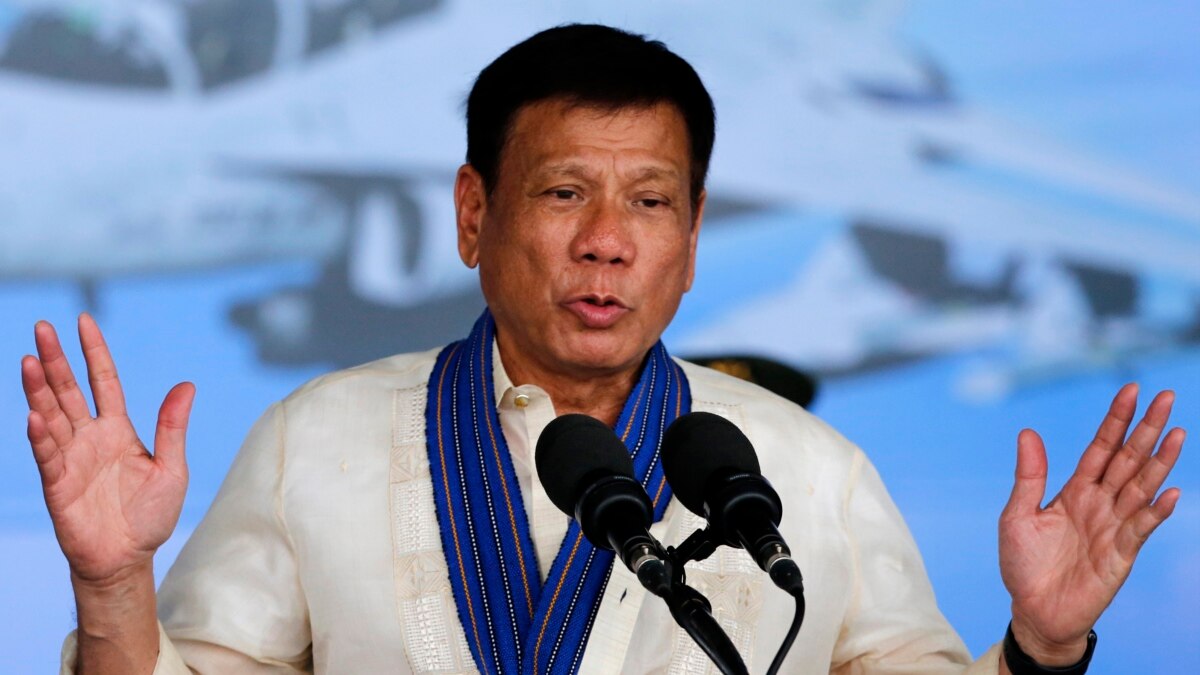 Philippines Leader Duterte: Just Call Me President