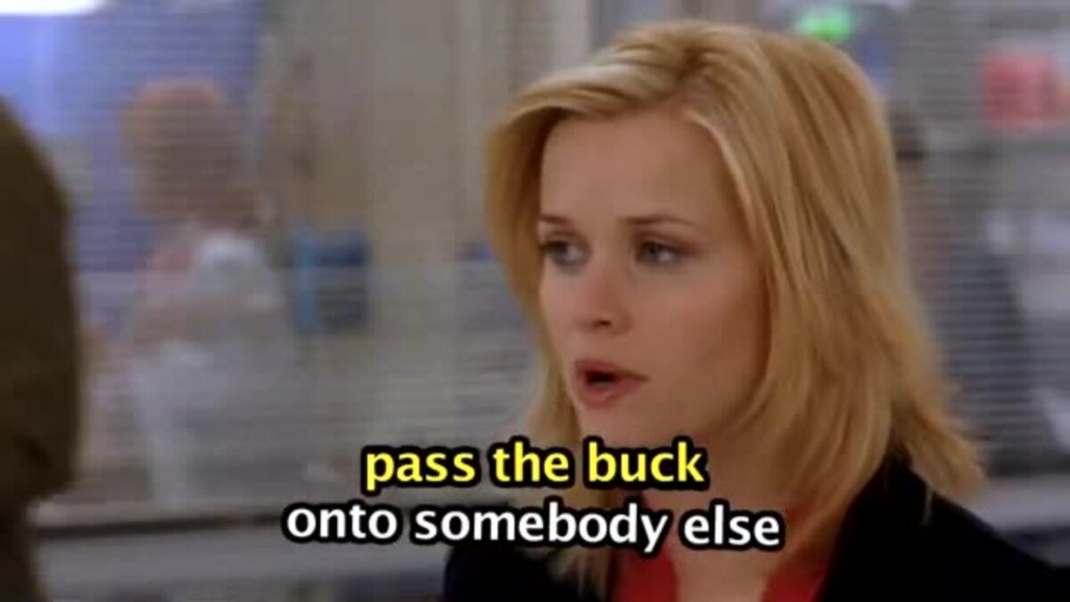 'Pass the buck'…영화 '저스트 라이크 헤븐' 중에서