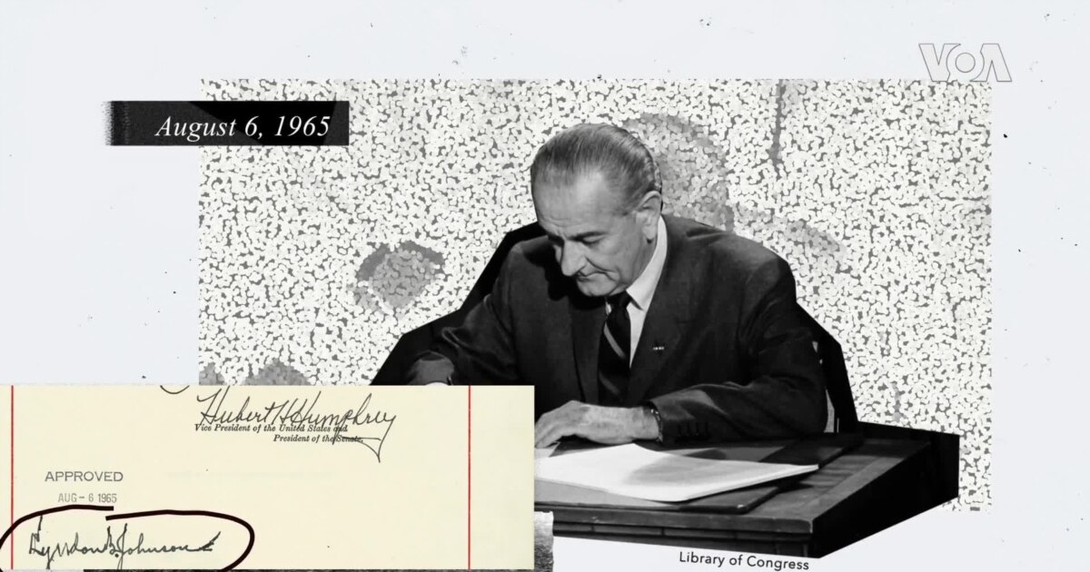 A Historical Timeline of the Voting Rights Act