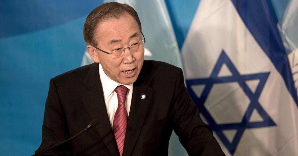 UN Chief Slams Israel Over E. Jerusalem Settlements