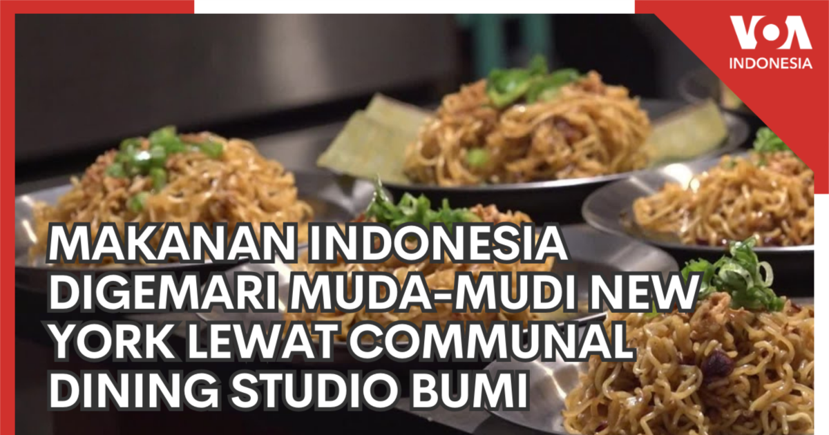 Makanan Indonesia Digemari Muda-Mudi New York Lewat Communal Dining ...