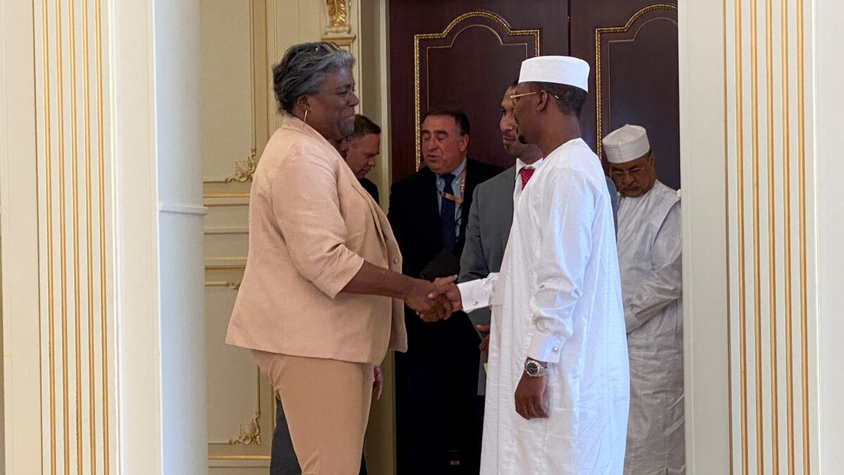 Chad Leader, US Envoy to UN Discuss Election Challenges