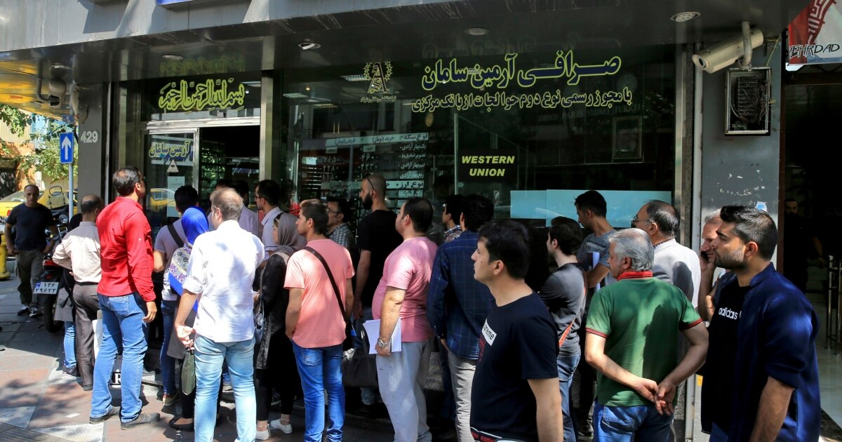 Fears Rise, Diapers Vanish as Iran Currency Hits New Low