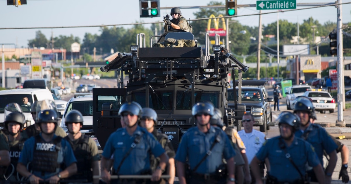 Ferguson Riots Underscore Police Militarization in US