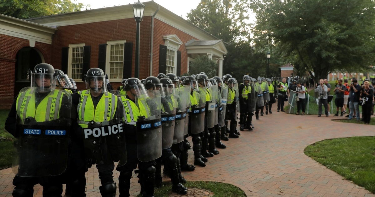 Tense Confrontation Amid Peaceful Vigils in Charlottesville