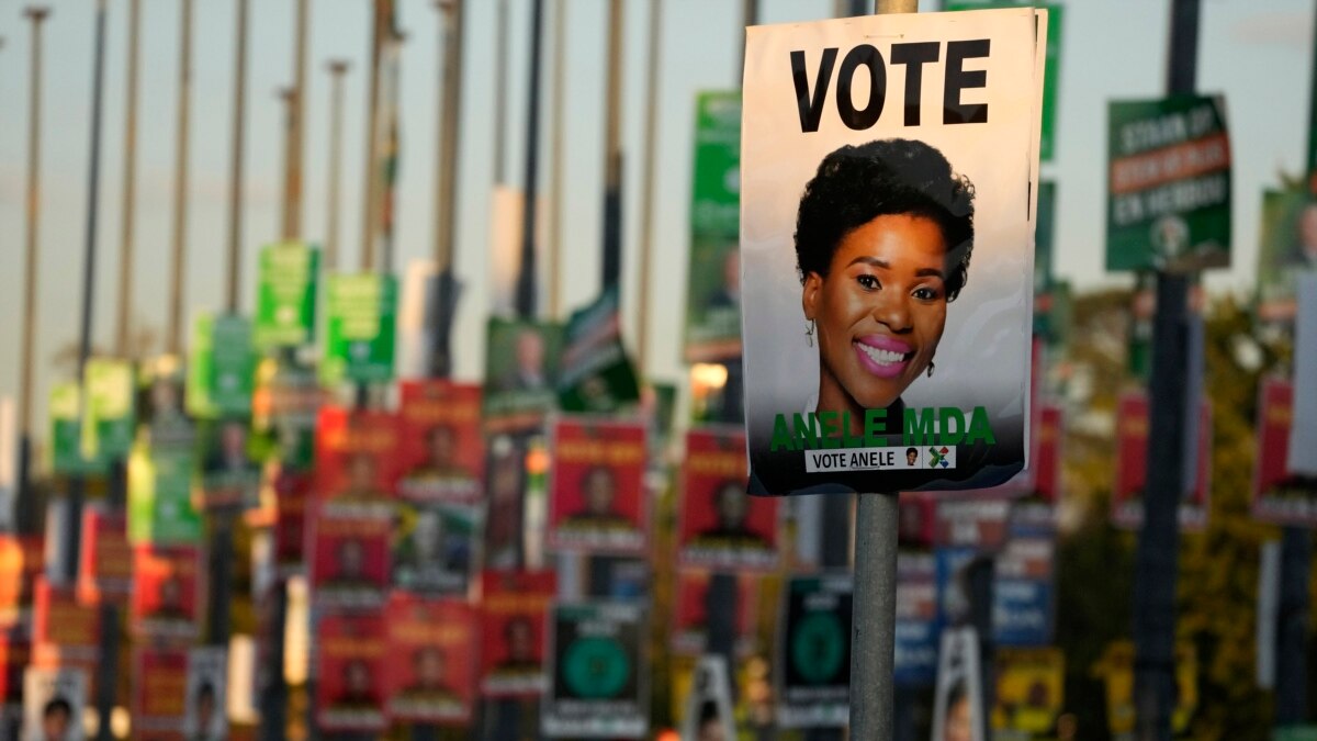Independent candidate runs for office in South Africa