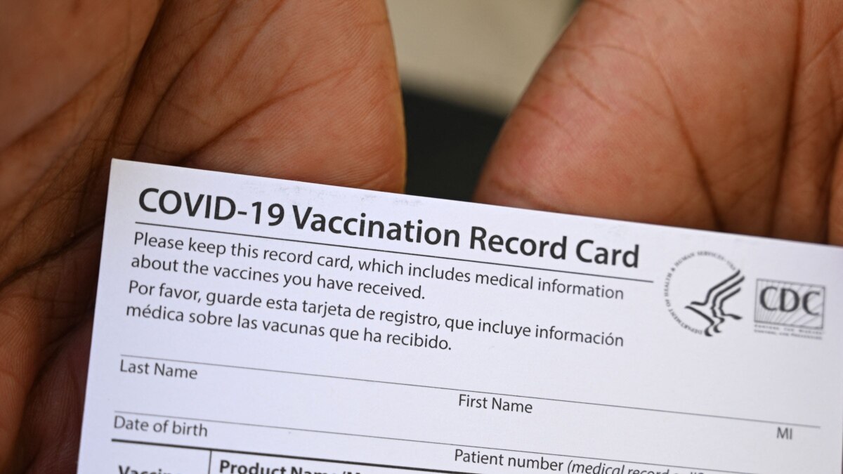 US Customs Seizes Shipments of Fake COVID Vaccination Cards