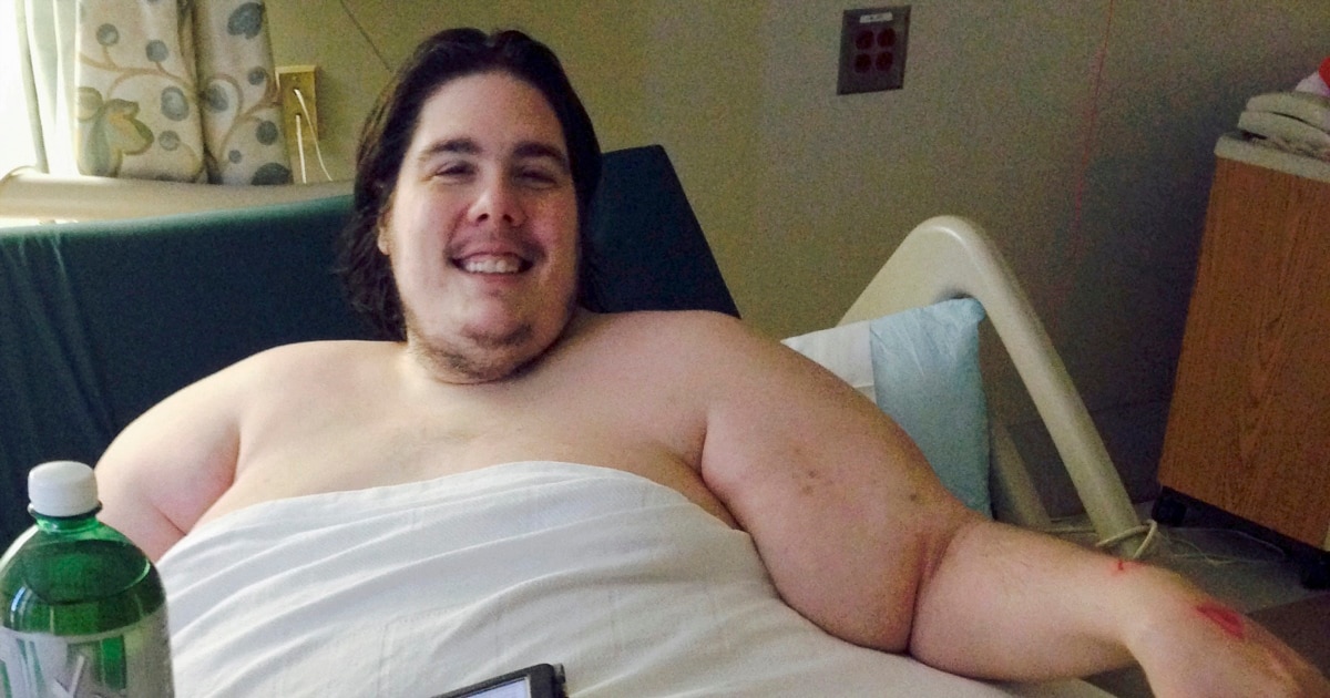 800-Pound Man Determined to Slim Down