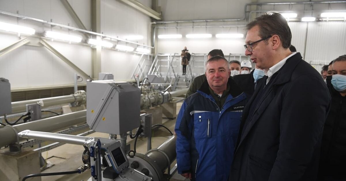 Otvoren gasovod Balkanski tok u Srbiji