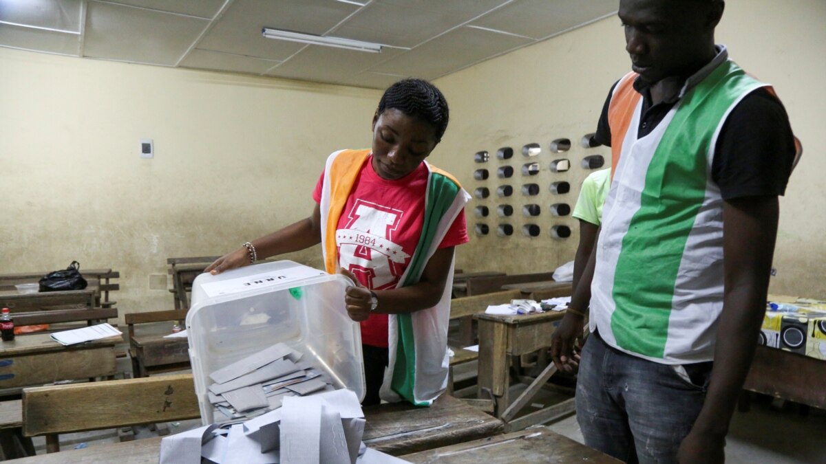 Ivory Coast Votes for President in Test of Political Stability