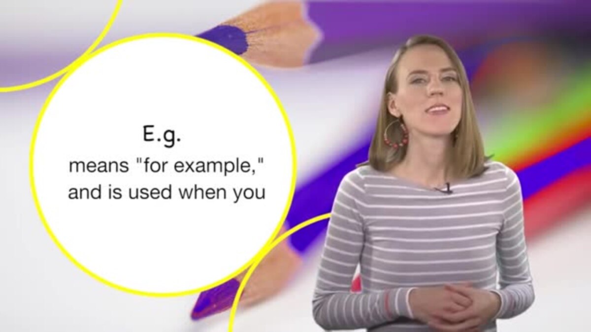 Everyday Grammar: I.e. & E.g.